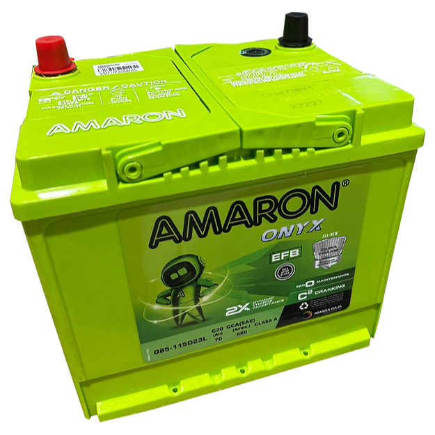 Amaron Car Battery - EFB Q85L - 12 Months Warranty | Shopee Singapore