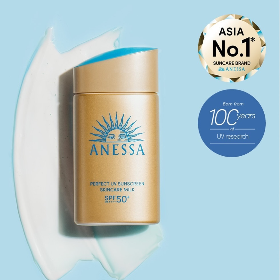 Anessa Perfect UV Sunscreen SPF50+ Skincare Sunblock Sunscreen And ...