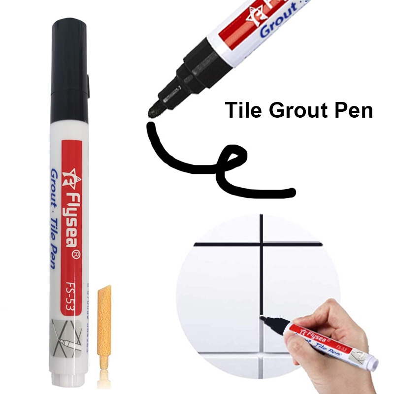 Tile Grout Pen waterproof Mould Resistant Kitchen Instant Ceramic Seam ...