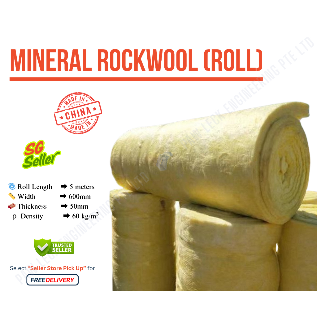 Mineral Rock Wool/ Mineral Wool Insulation Sound and Fireproof Mineral ...