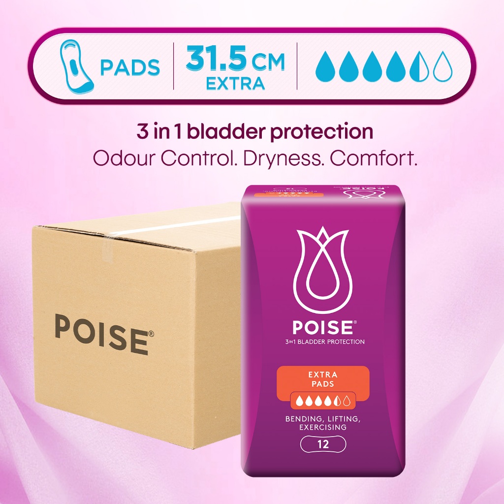 [1 Carton] Poise Adult Care Liners/Pads - 24 Packs | Shopee Singapore