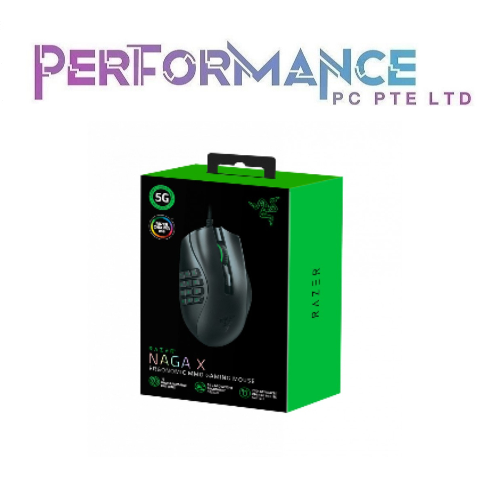 Razer Naga X - Wired MMO Gaming Mouse (2 YEARS WARRANTY BY BAN LEONG ...