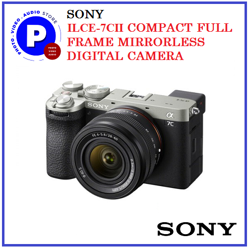 SONY ILCE-7CII/A7CII COMPACT FULL-FRAME MIRRORLESS DIGITAL CAMERA (FREE ...