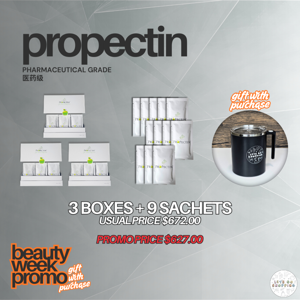 [Official Store SG] [3 Boxes + 9 Sachets] ProPectin - Your Natural Body ...