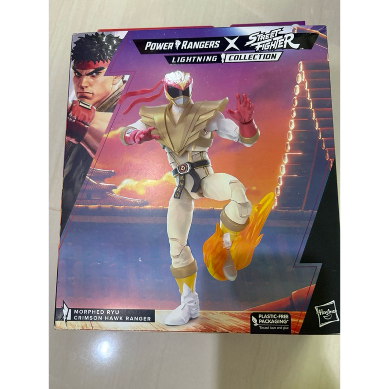Hasbro Power Rangers X Street Fighter Lightning Collection Morphed Ryu ...