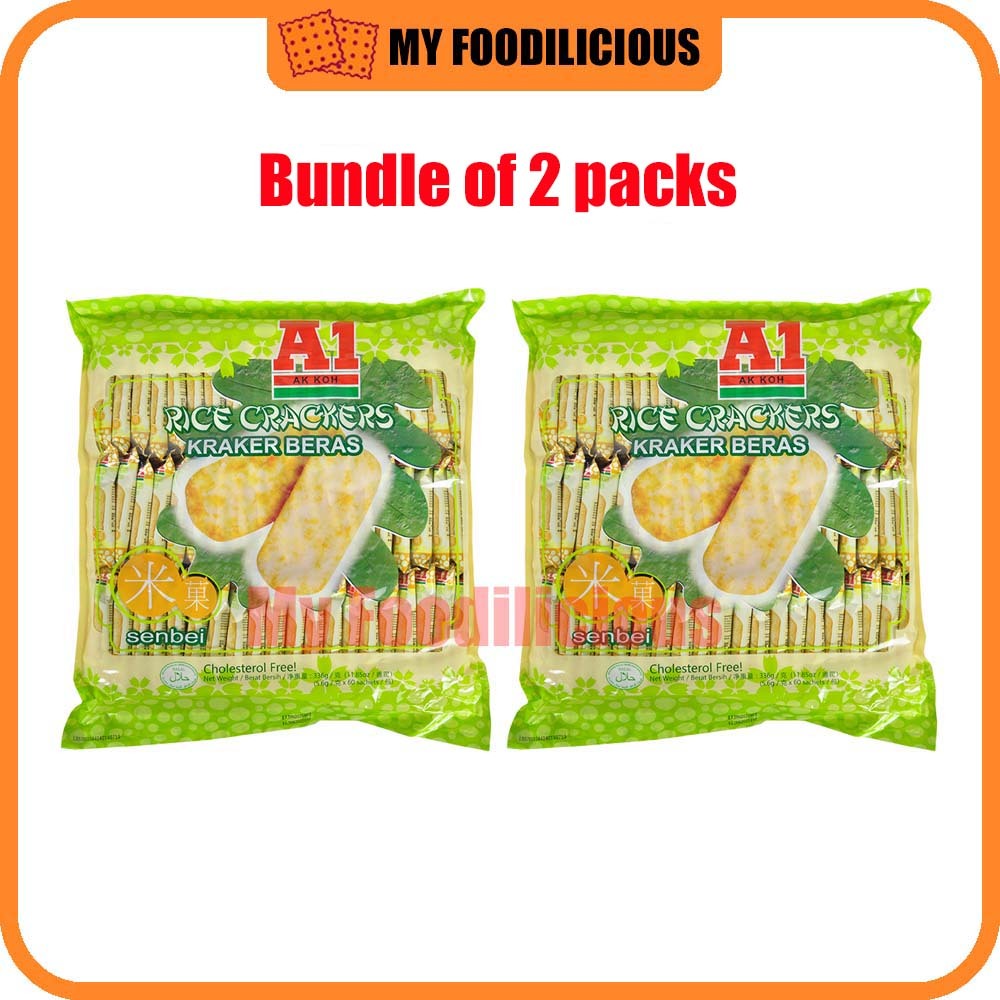 A1 Rice Cracker 112/336gm snack Kids Snack Party Birthday Goodies Bag ...