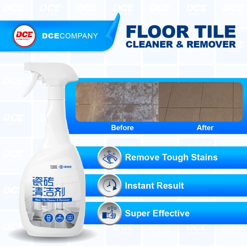 POWERCLEAN FLOOR TILE MOSAIC CERAMIC TOILET BASINS STAIN CLEANER ...