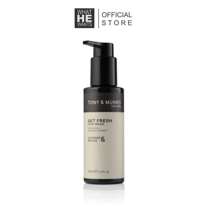 Tony & Munro Get Fresh Face Wash 125ml | Shopee Singapore