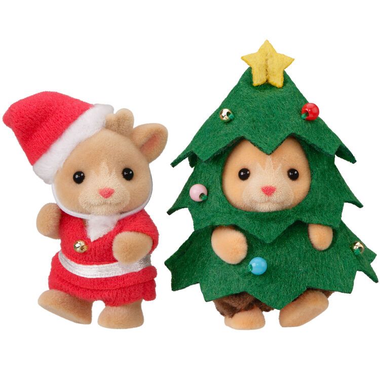 Sylvanian Families Baby Pair Set (Nakayoshi Christmas) | Shopee Singapore
