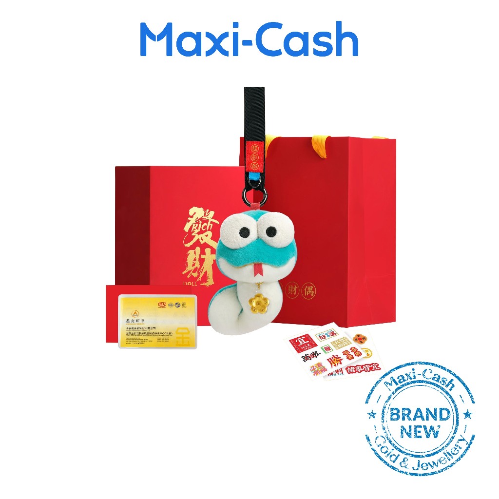 Get Rich Snake Spinner with 999 Pure Gold Coin | Shopee Singapore