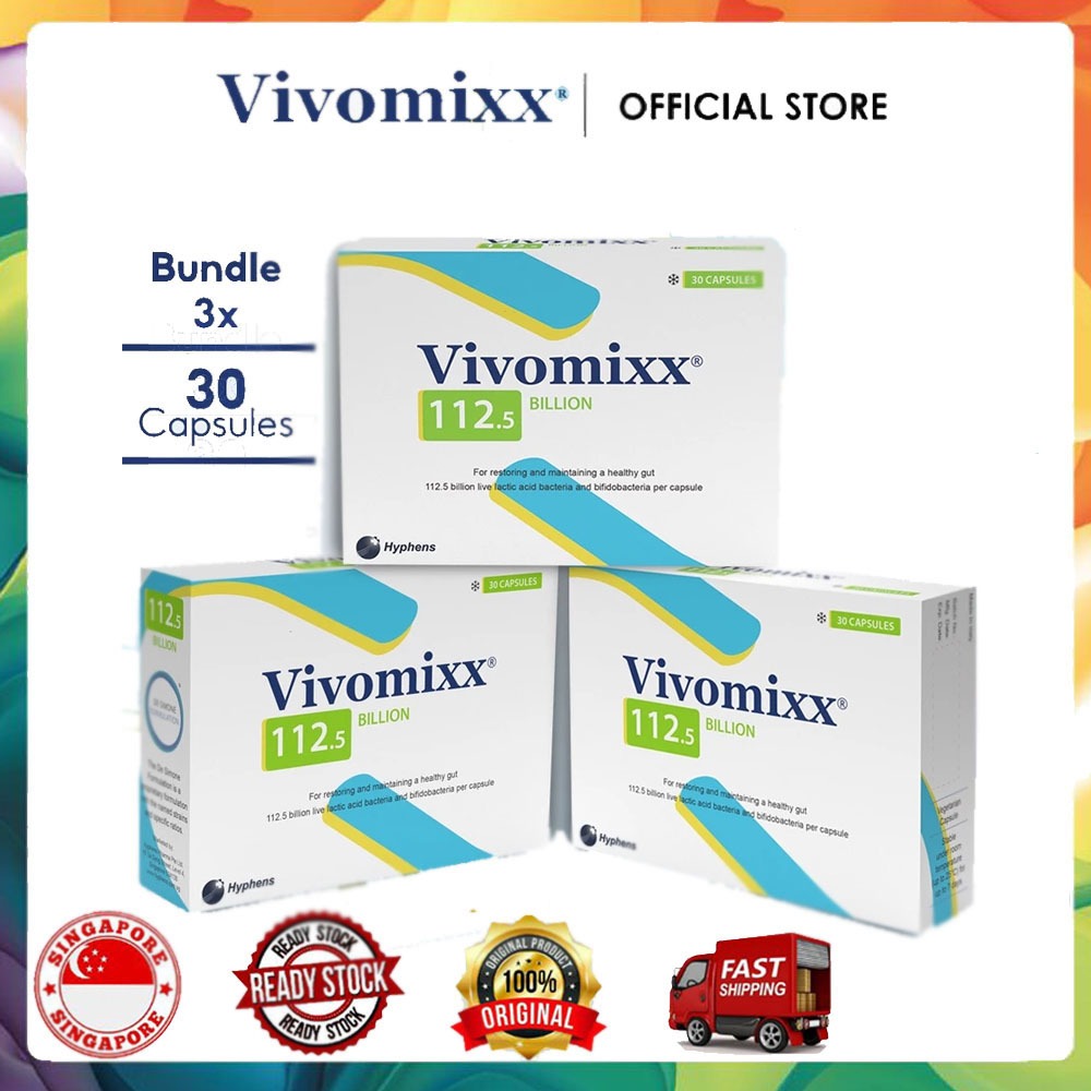 SG Ready stock🔥100% Original Vivomixx VisioPro Probiotics Capsule ...