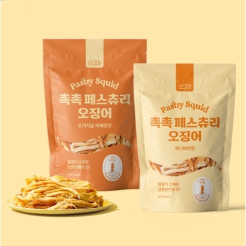 Soft & Chewy Layered Squid – BBQ / Honey Butter Flavor 130g | Shopee ...