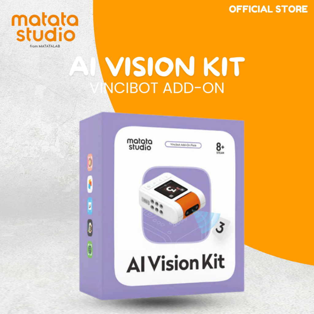 MatataStudio AI Vision Kit VinciBot Add-on Pack AI Camera Artificial Intelligence Robotics ...