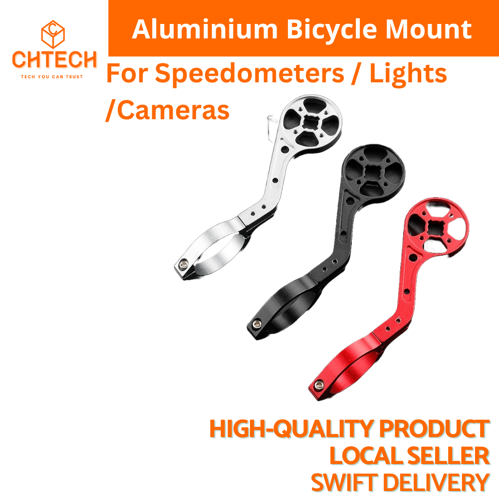 Aluminium Bicycle Mount for Speedometers/Lights/Cameras, Garmin/Xoss ...