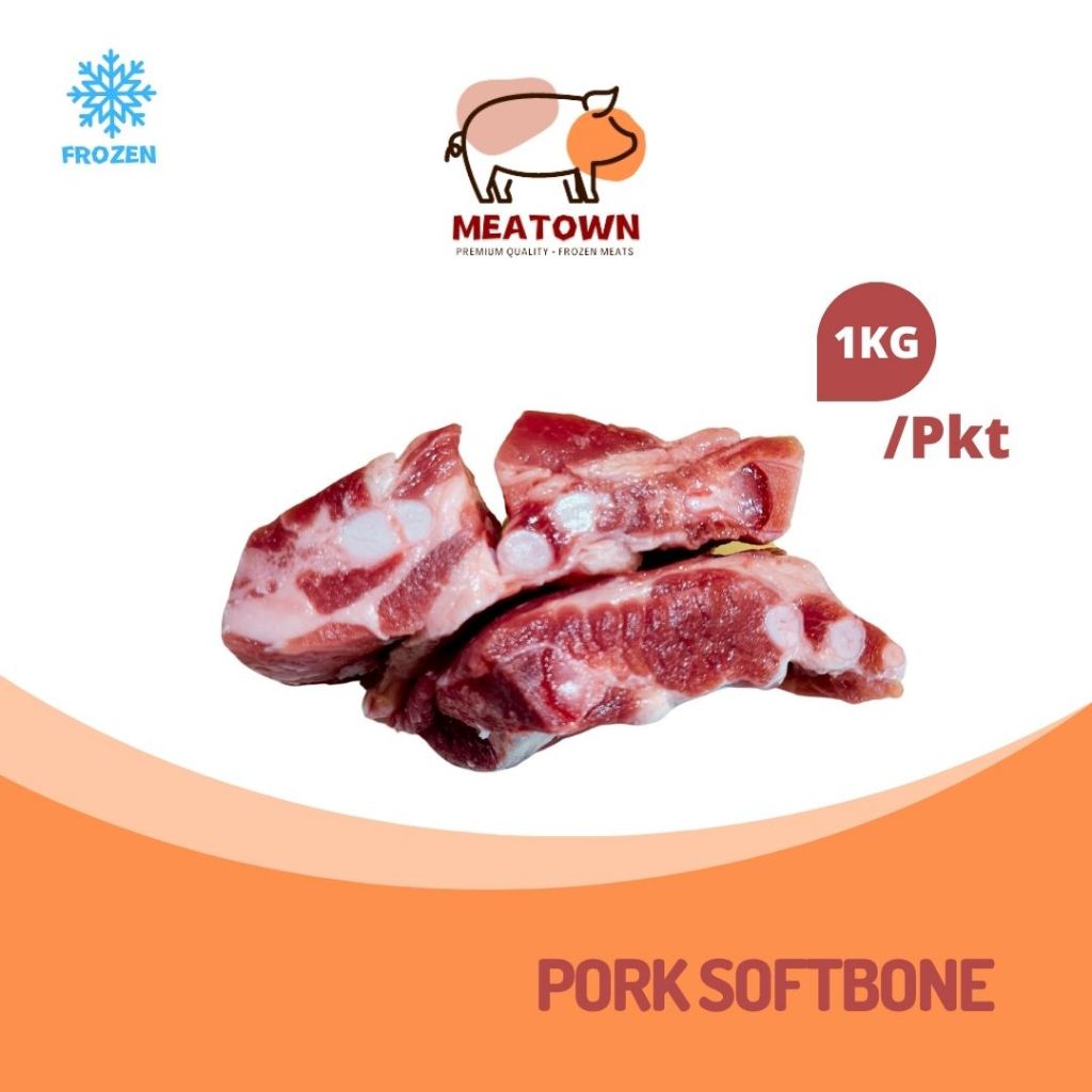 [Meatown] Pork Soft Bone Cut 德国切软骨 (GERMANY) | Shopee Singapore