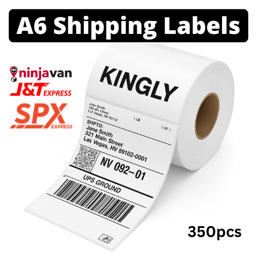 AWB Thermal Label Roll | A6 Thermal Label Sticker | AWB Thermal Paper ...
