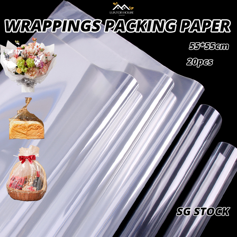 {SG} OPP Transparent Wrapping Packing Paper Self Adhesive Plastic ...
