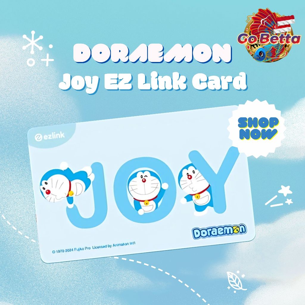 🇸🇬 Doraemon SimplyGo EZ-Link Card MRT Bus Ez Link Cards Doraemon Joy ...