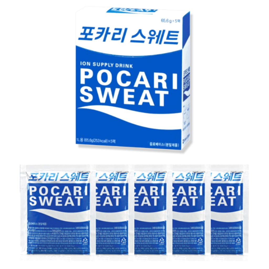 Pocari Sweat Powder, 65.6g x 5packs, 10packs (ion supplement drink ...