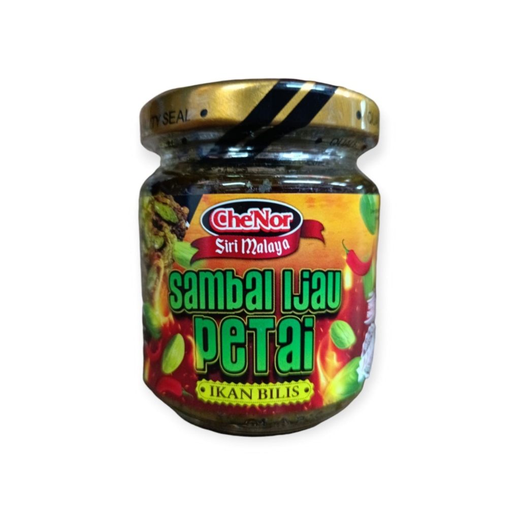 Che'Nor, Sambal Ijau Petai Ikan Bilis, 160 g | Shopee Singapore