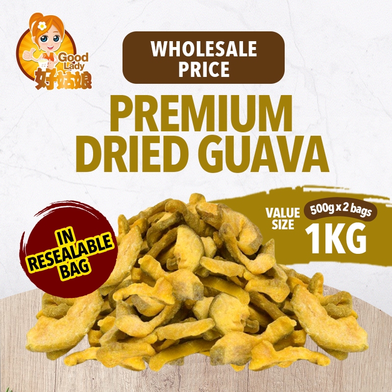 Thailand Dried Guava - 1kg (500g x 2) | Shopee Singapore