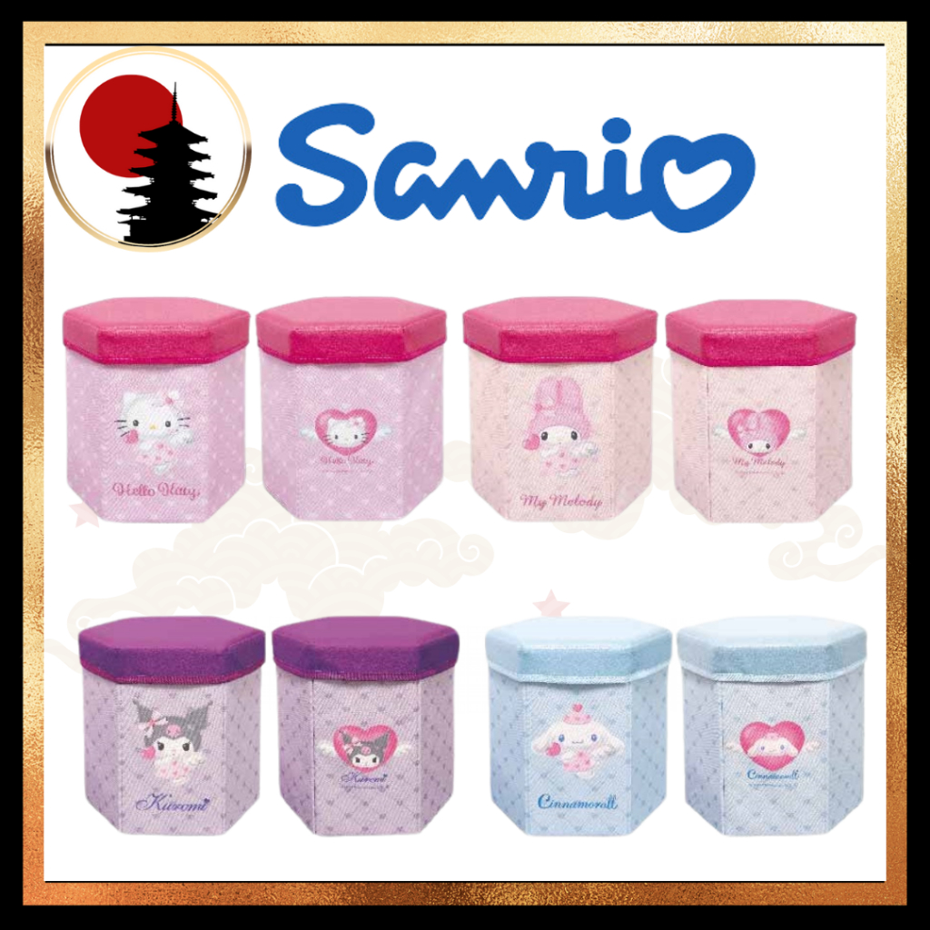 Sanrio Characters Folding Storage Stool Folds up compactly! | Shopee ...