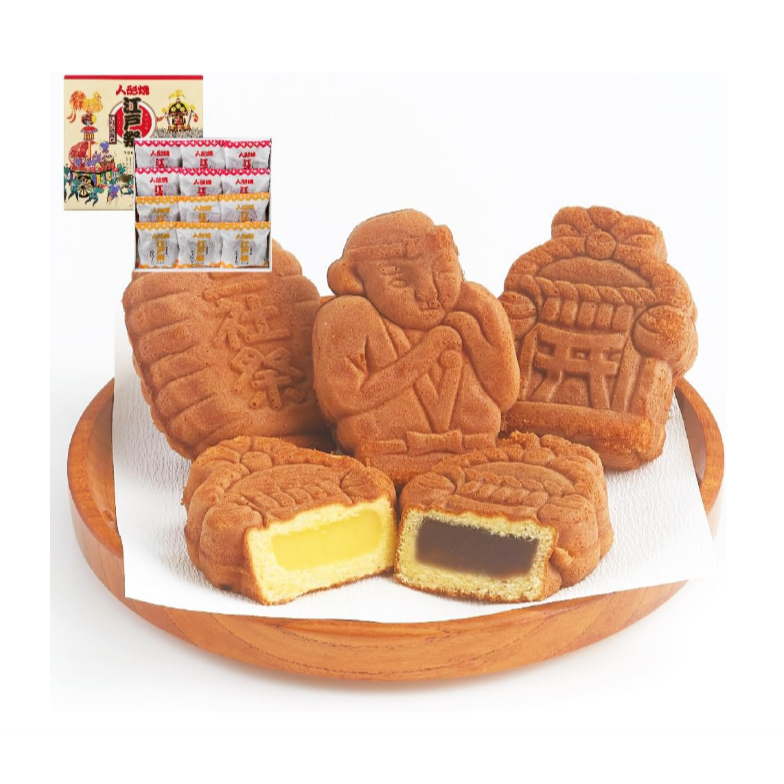 Edo Matsuri Ningyoyaki (Koshi An, Custard) Tokyo Souvenir - Japanese ...