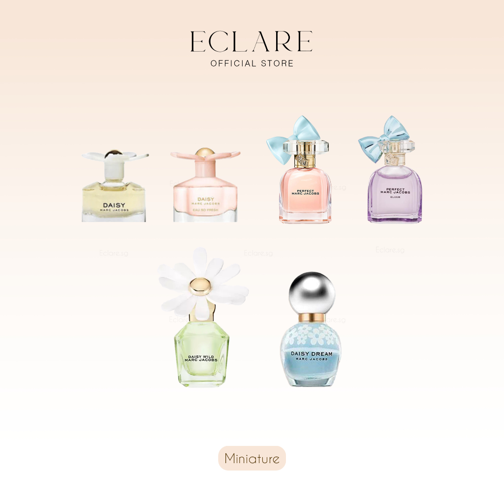 Marc Jacobs Miniature Perfume 4ml/5ml/10ml | Shopee Singapore