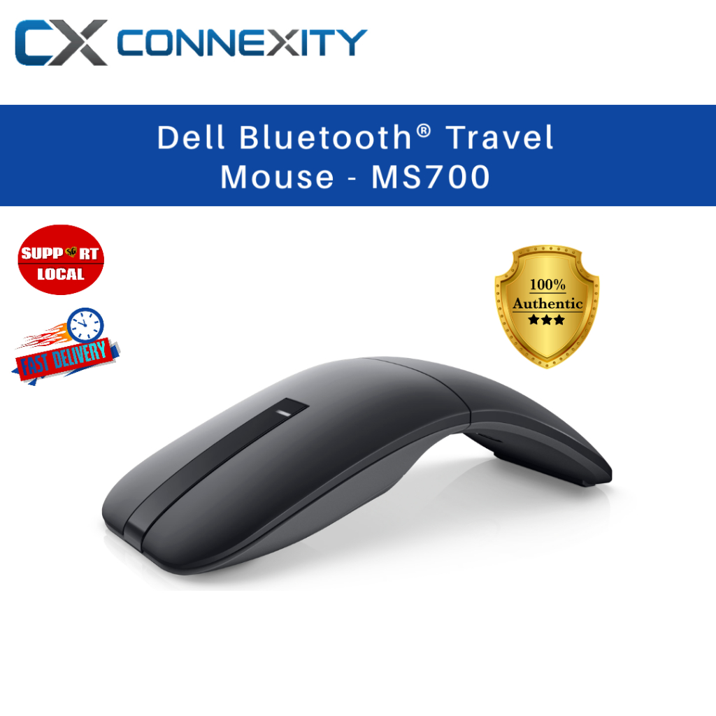 Dell Bluetooth® Travel Mouse MS700 570-BBBL Dell Bluetooth Mouse Dell ...