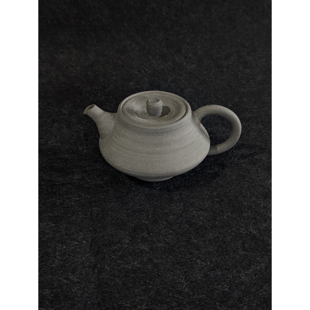 【Direct From Japan】Black Yakijime Soroban-shaped Kyusu ver.5(Burnt clay ...
