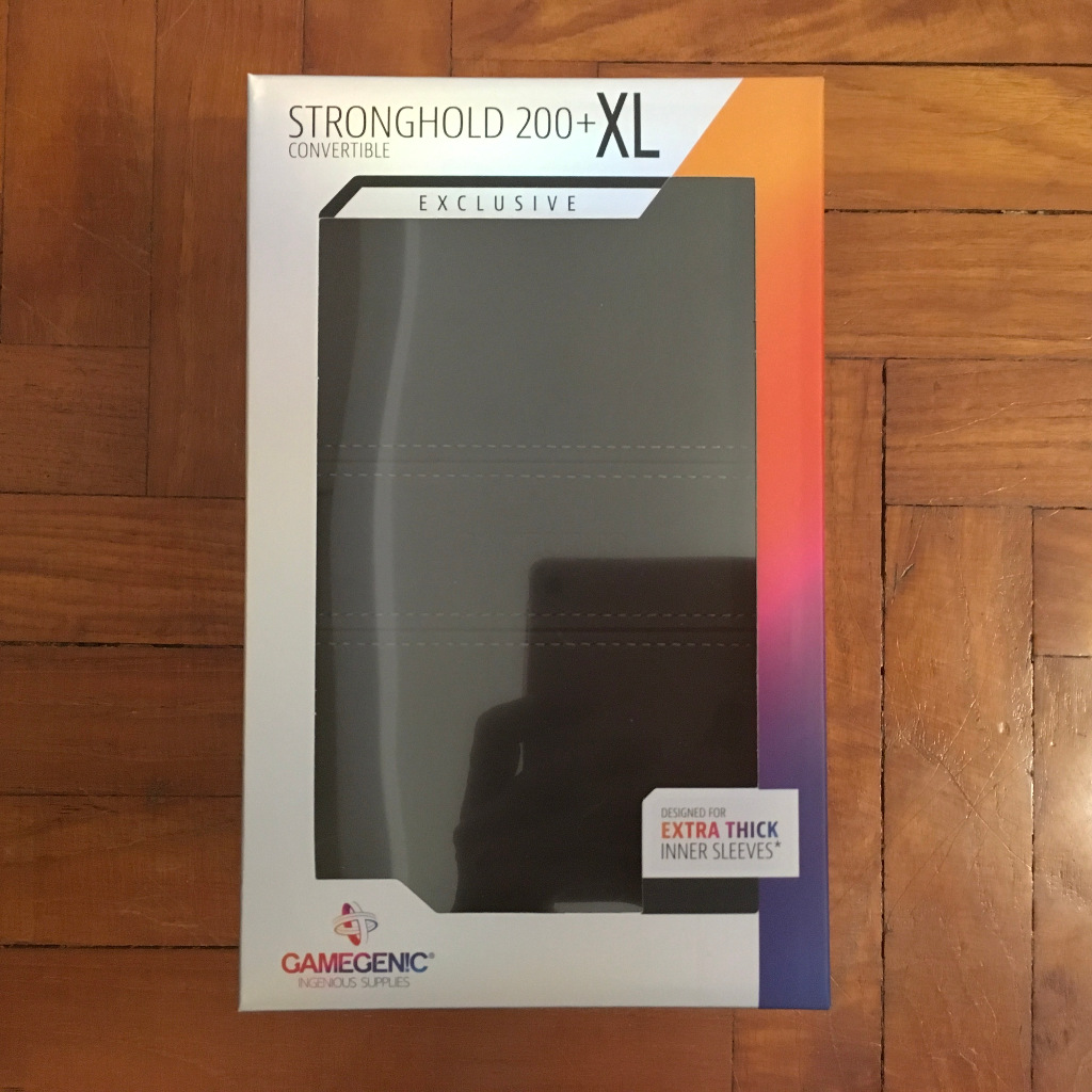 Gamegenic Stronghold XL 200+ Cards Convertible Premium Deck Box ...