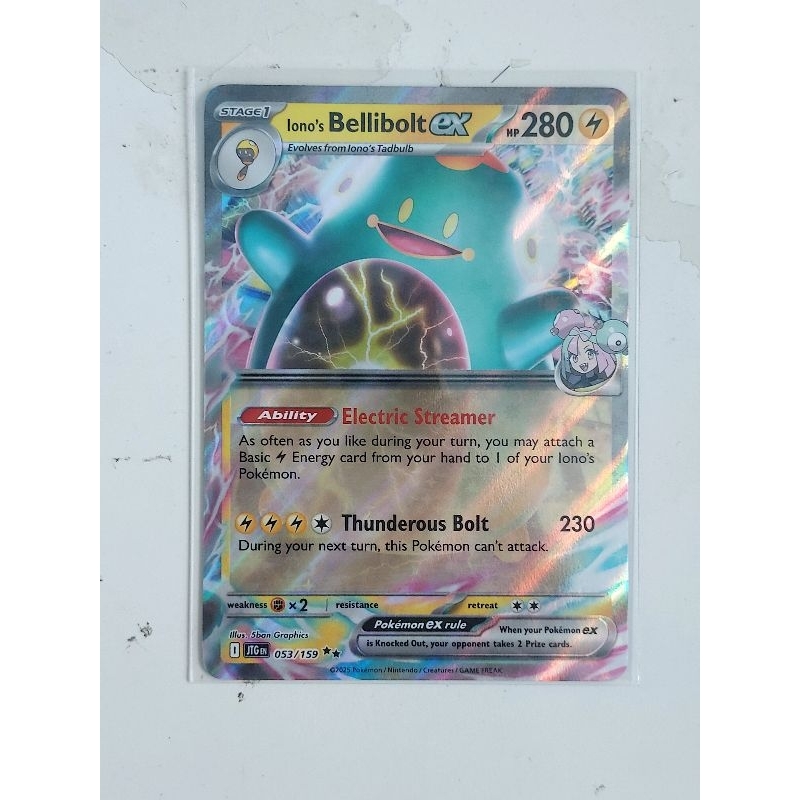 Pokemon iono bellibolt ex journey together card | Shopee Singapore
