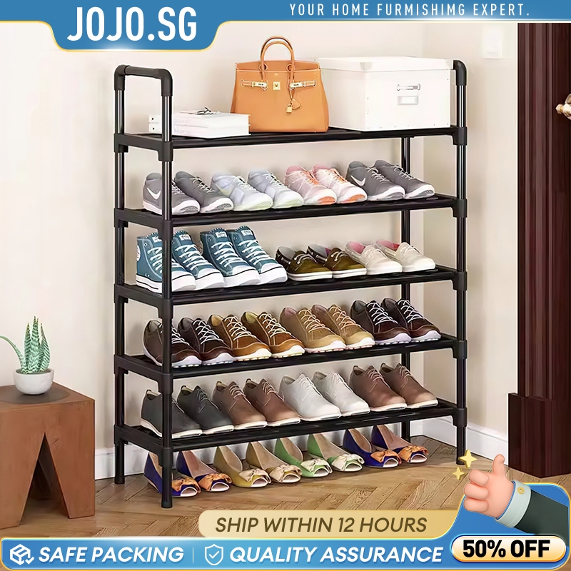 JOJO Shoe Rack DIY Shoe Rack Outdoor Multi-layer Simple Storage ...