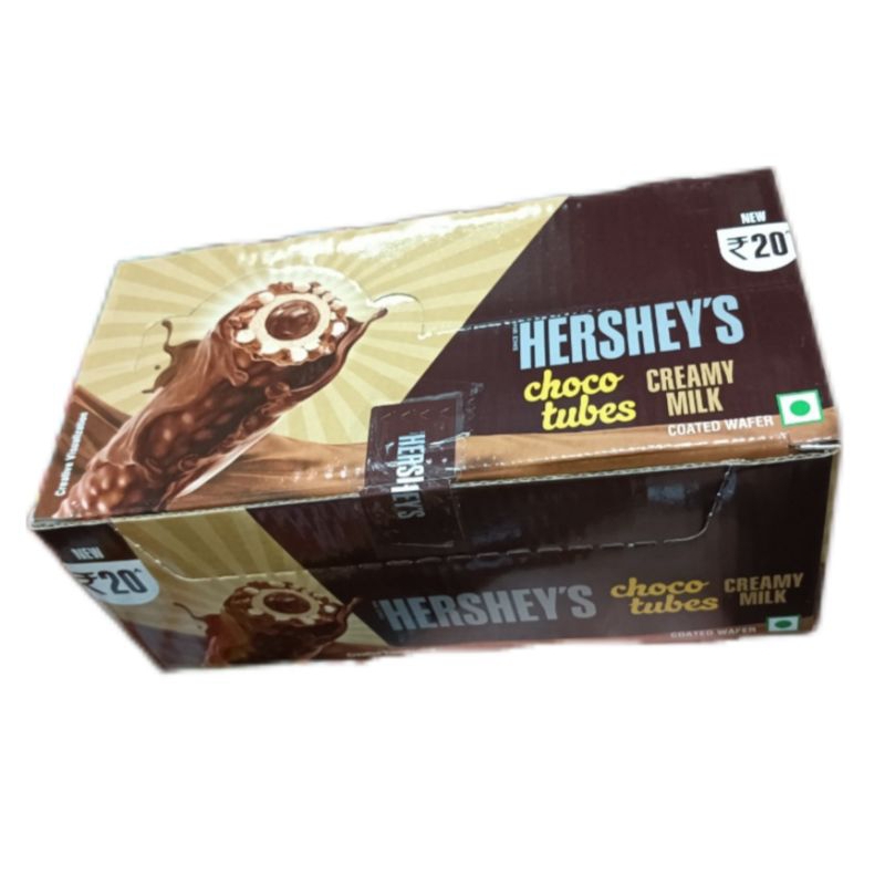 Hersheys Hershey's Chocolate Tube Creamy Milk Wafer Chocolate Stick ...