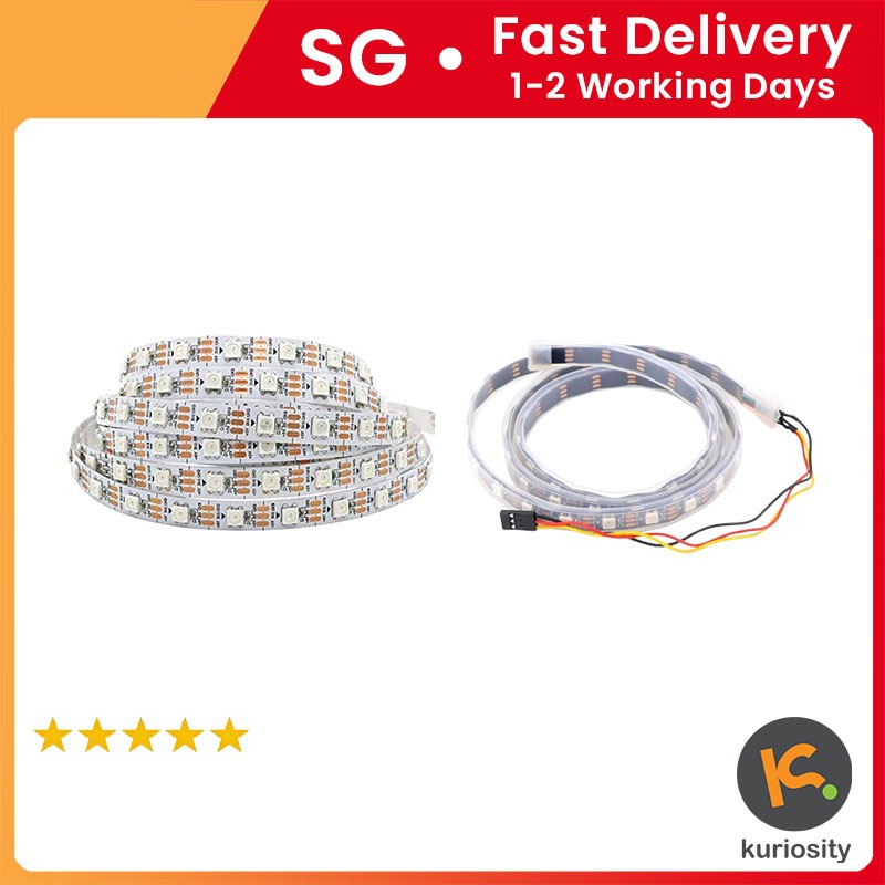 Neopixel WS2812B LED Strip Light | Shopee Singapore