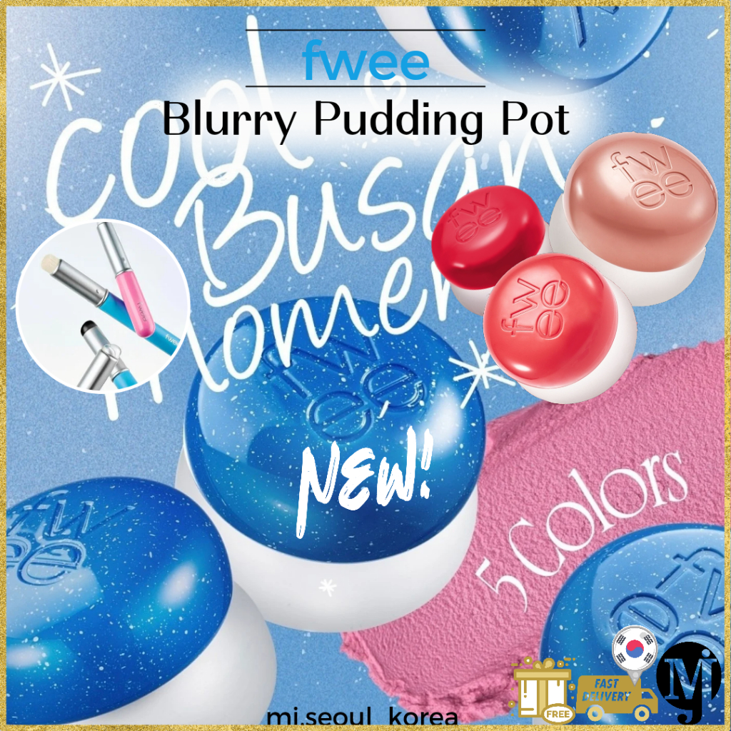 fwee Blurry Pudding Pot Lip&Cheek Tint 30colors | Shopee Singapore
