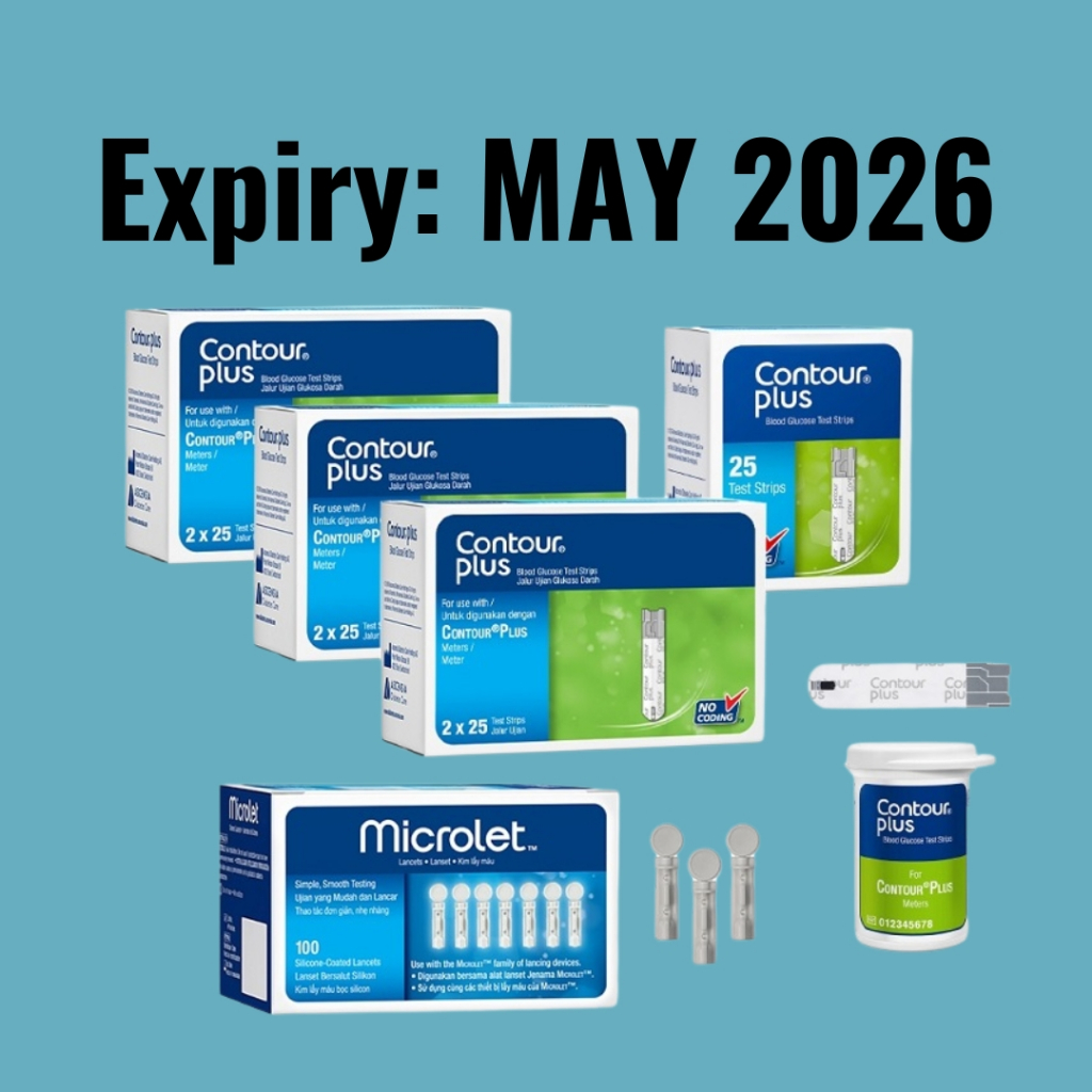Contourplus Test Strip 175s + Lancet 100s Contour Plus Accu Chek ...