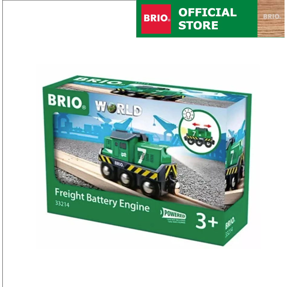 BRIO Official Store SG - Freight Battery Engine (33214) | Shopee Singapore