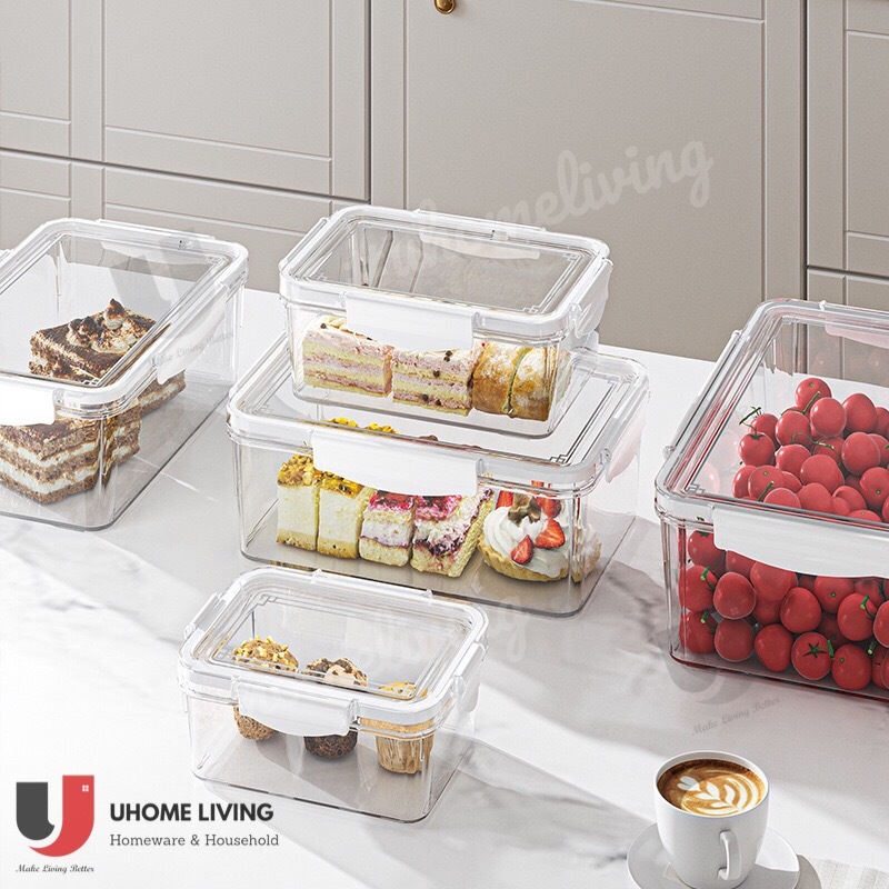[Local Seller] Picnic Food Storage Container Sealed Airtight Box ...