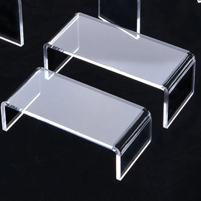 【SG Seller】Transparent acrylic tabletop storage display rack Display ...