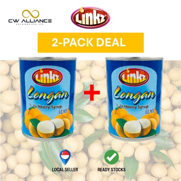Longan in Syrup 565g Linkz (2-Pack) Halal | Shopee Singapore