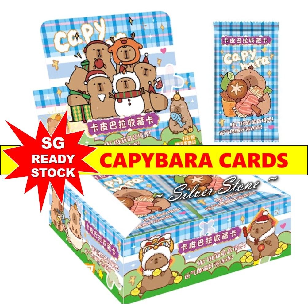 [SG READY STOCK] #11 160 Capybara Cards Flash Cards Cute Kapibara ...