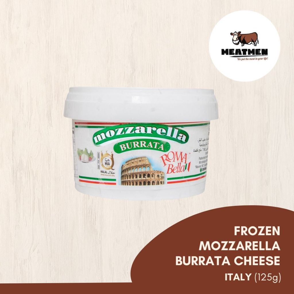 [FROZEN] BURRATA CHEESE (125g) FROM ITALY | Shopee Singapore