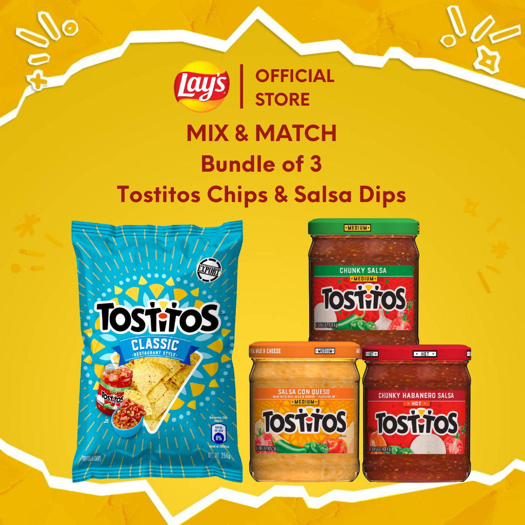 Tostitos Chips / Salsa Dips | Shopee Singapore