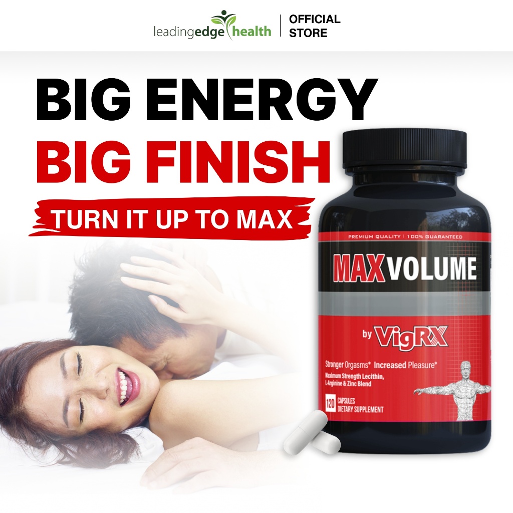 VigRX Max Volume Natural Supplement [1 Month/120 Capsules] | Climax Enhancement | More Pleaser ...