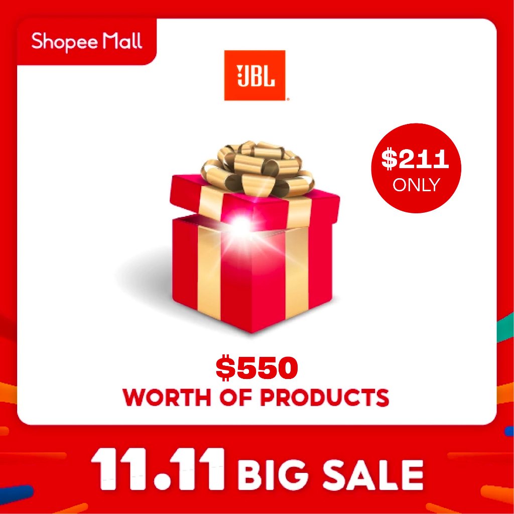 [Shopee Brand Day Special] Shopee x JBL Surprise Box (worth SGD $604.90 ...