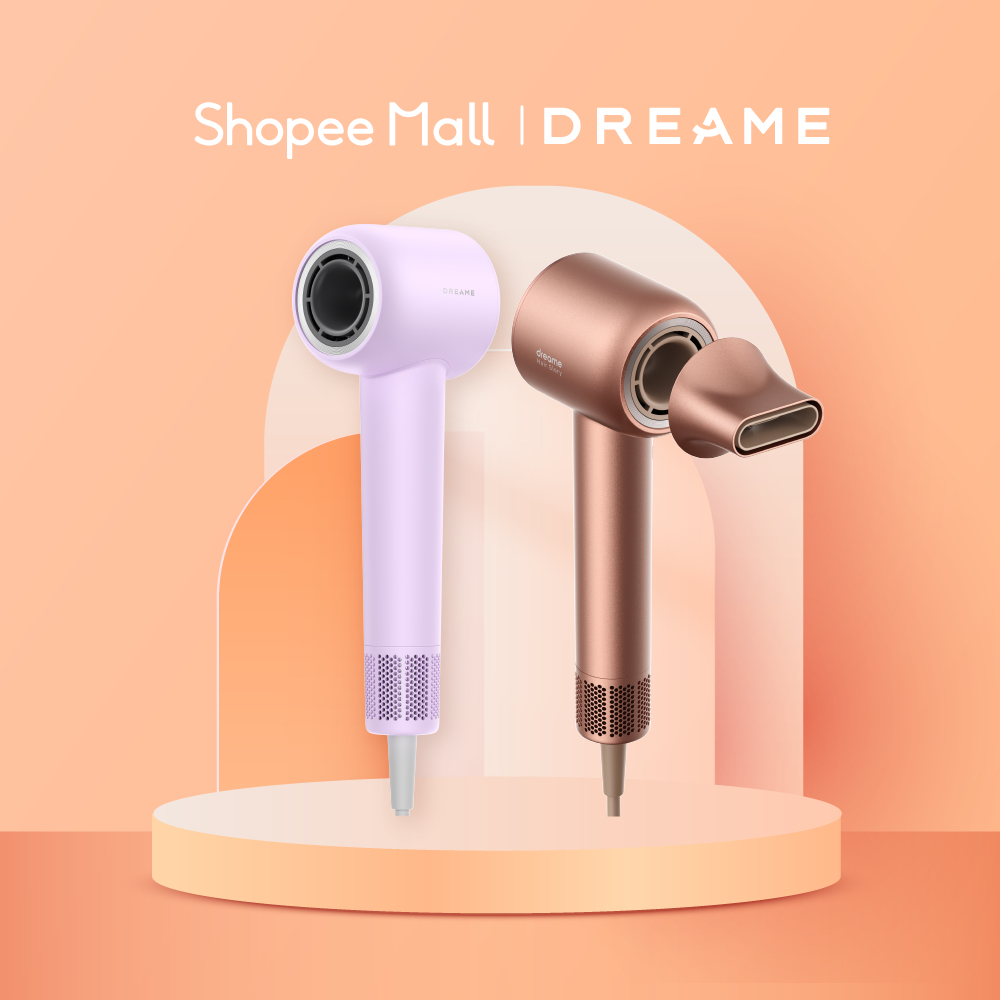 Shopee x Dreame 6.24 Brand Box - Dreame Hair Gleam Hair Dryer & Hair Glory Hair Dryer | Shopee ...