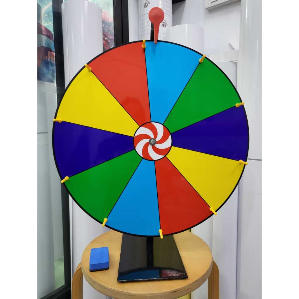 Fortune Wheel/ Lucky Draw Stand/ Spin & Win/ Lottery Wheel/ Roulette ...