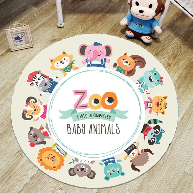 Kids Carpet Study Room Living Room Child Playmat Baby Crawl Floor Mat ...