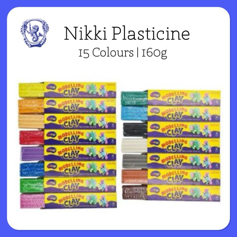 🇸🇬 NIKKI Plasticine Modelling Clay 160g | Shopee Singapore